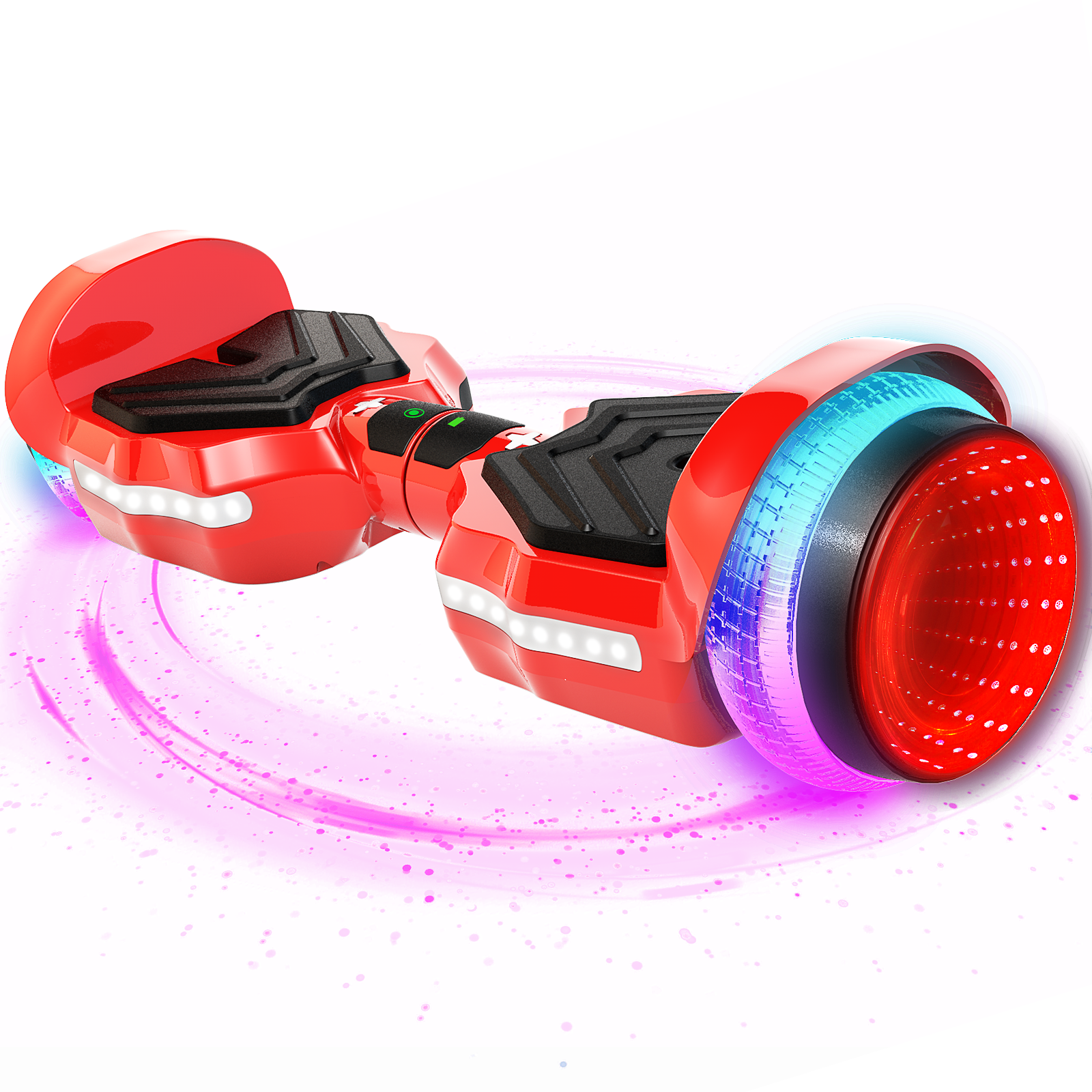 SIMATE Hurricane Tunnel LED Hoverboard 6.5'' 8.5Mph | 8 Miles Range ...